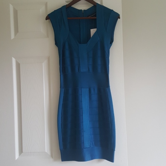 French Connection | Dresses | French Connection Bandage Bodycon Dress ...